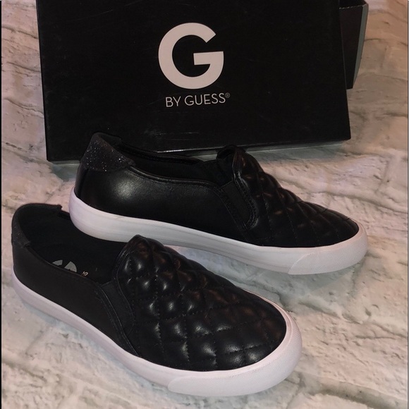 G by Guess | Shoes | Nib G By Guess Black Quilted Slip On 65 | Poshmark